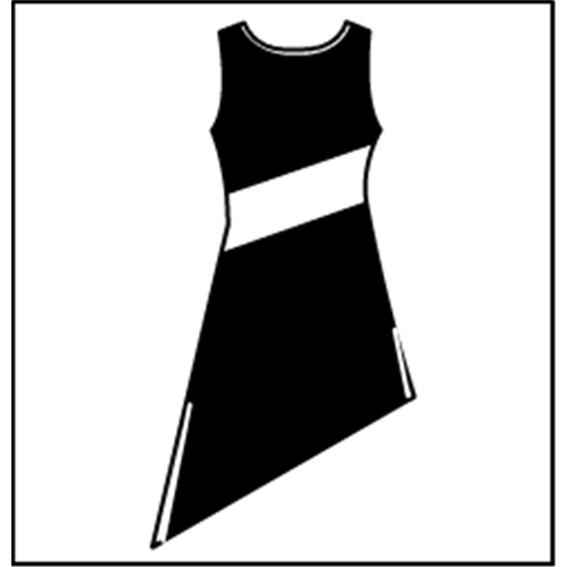 Diagonal Dress by Made to Order : 3311-8311, On Stage Dancewear ...