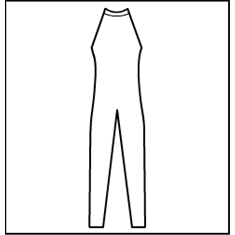 Zip Back Mock Neck Halter Unitard by Made to Order : 3800-8800, On ...