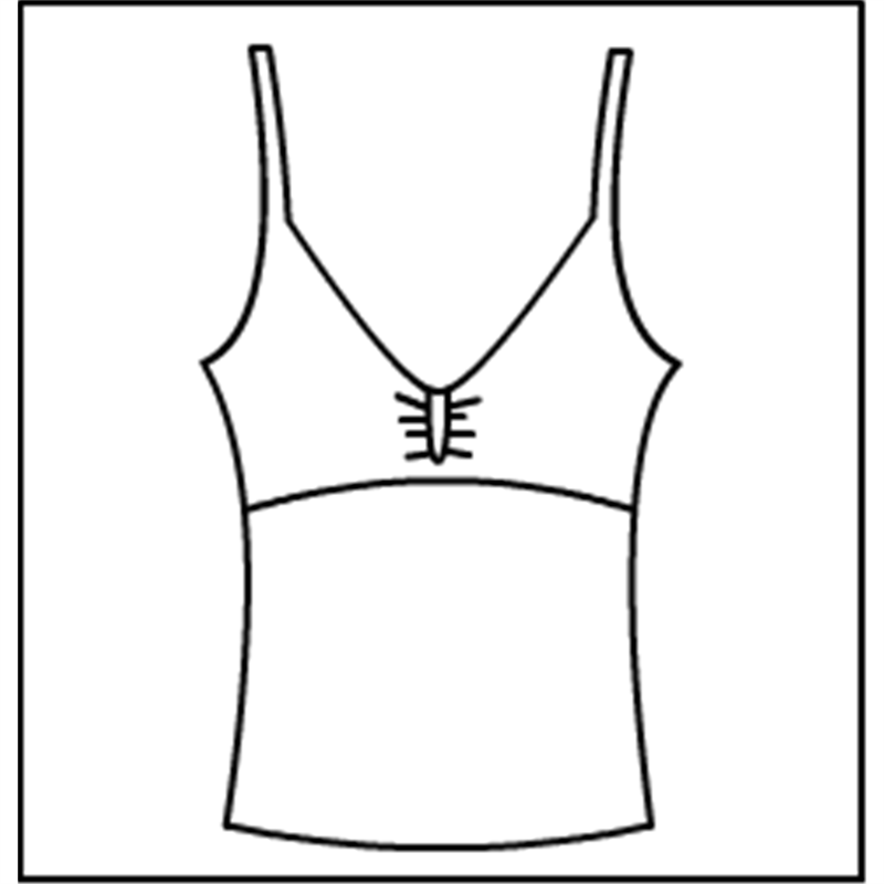 Cami Deep Pinch Front Top by Bal Togs : 36505, On Stage Dancewear ...