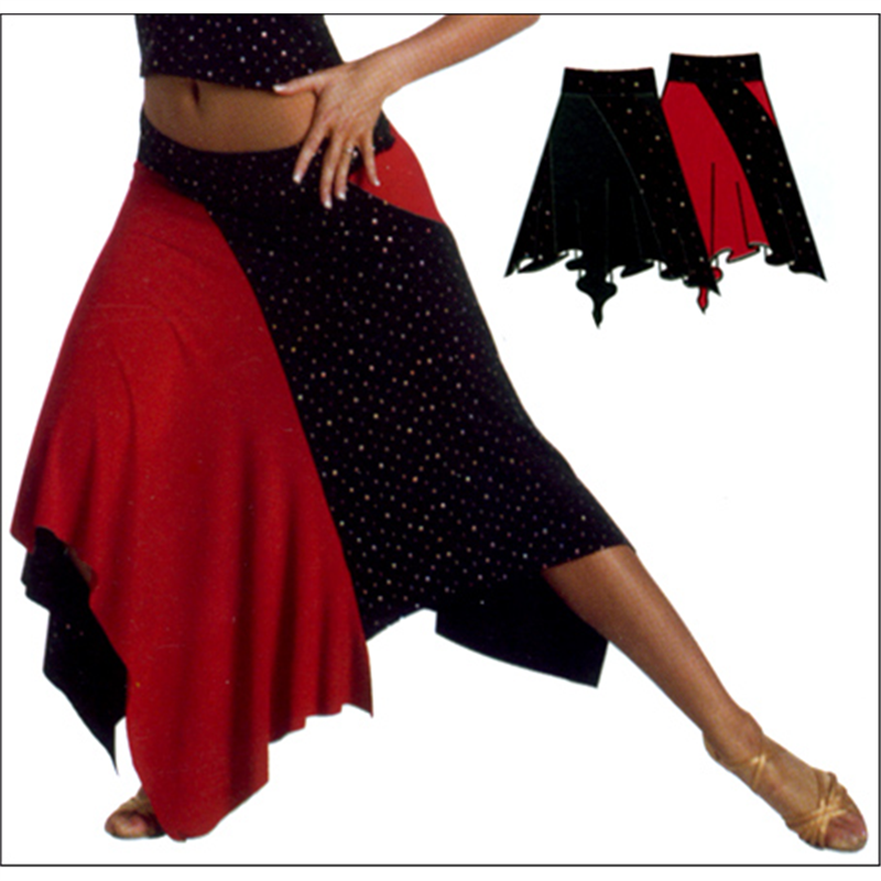 Drapery Skirt Has Hologram Dot by Body Wrappers : 7172 body wrappers ...