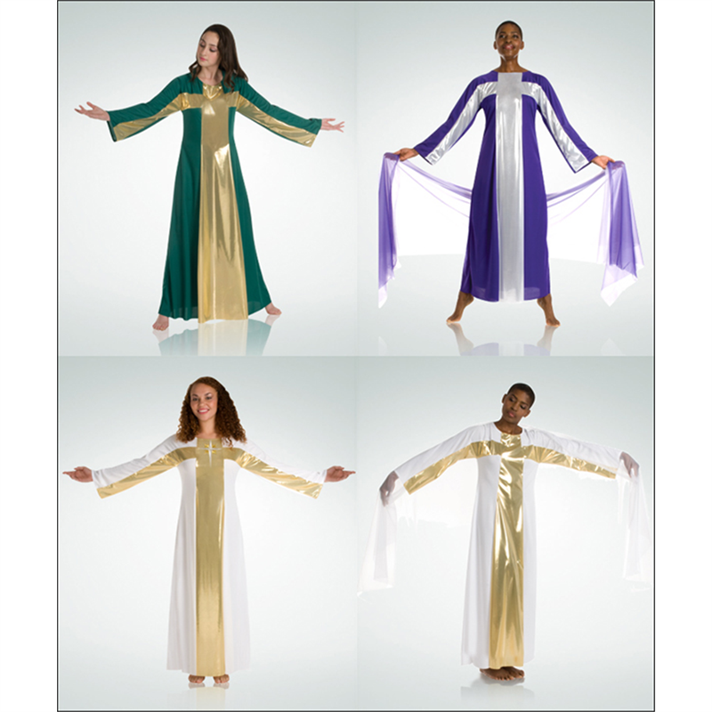 Cross Robe Worship Dancewear by Body Wrappers : 513, On Stage Dancewear ...