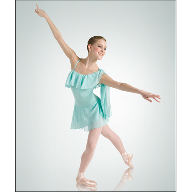 Shoulder Drape Dress by Body Wrappers : 7888, On Stage Dancewear ...