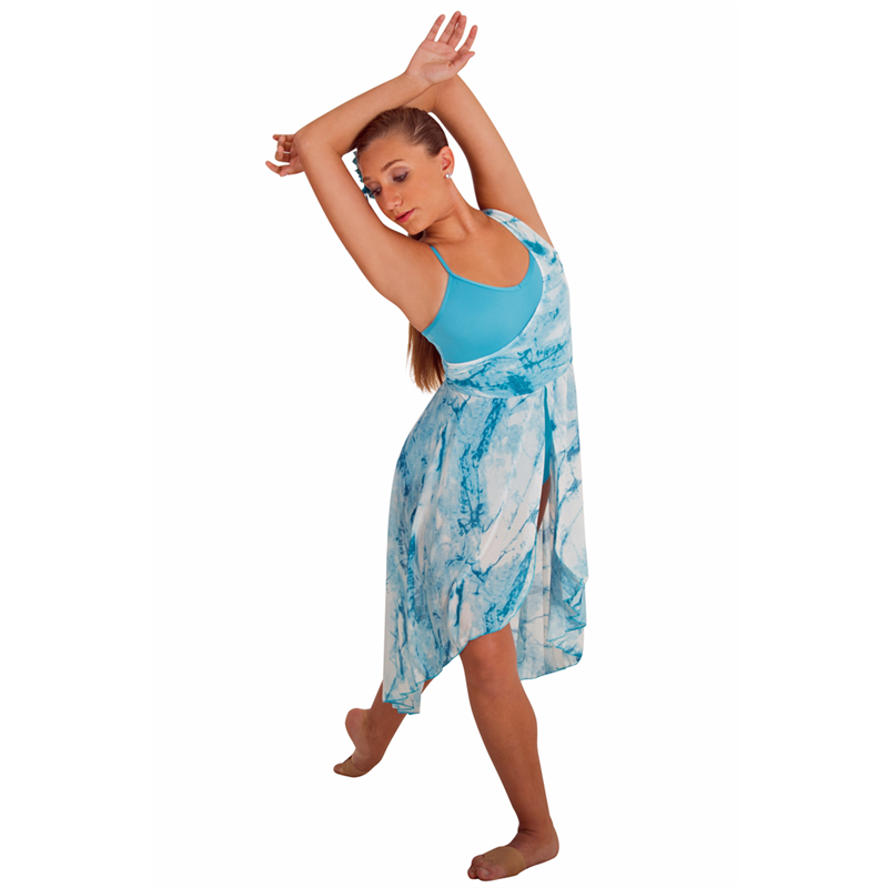 Adult Tie-Dye Tank Lyrical Dress by Body Wrappers : K271 body wrapper ...