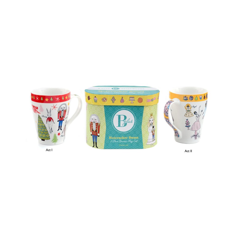 Nutcracker Mug Set by B Plus Printworks : Mug Set B Plus Printworks ...